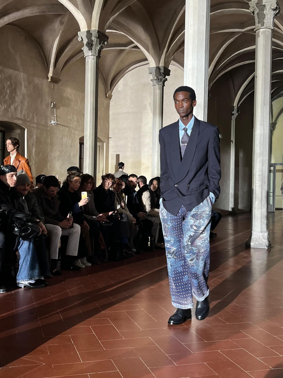 Il viaggio in Italia di Soshi Otsuki, che ha vinto l’Lvmh prize, a Pitti uomo