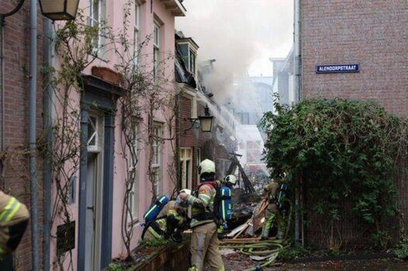 At least 10 injured as fire erupts after 'gigantic blast' in European city