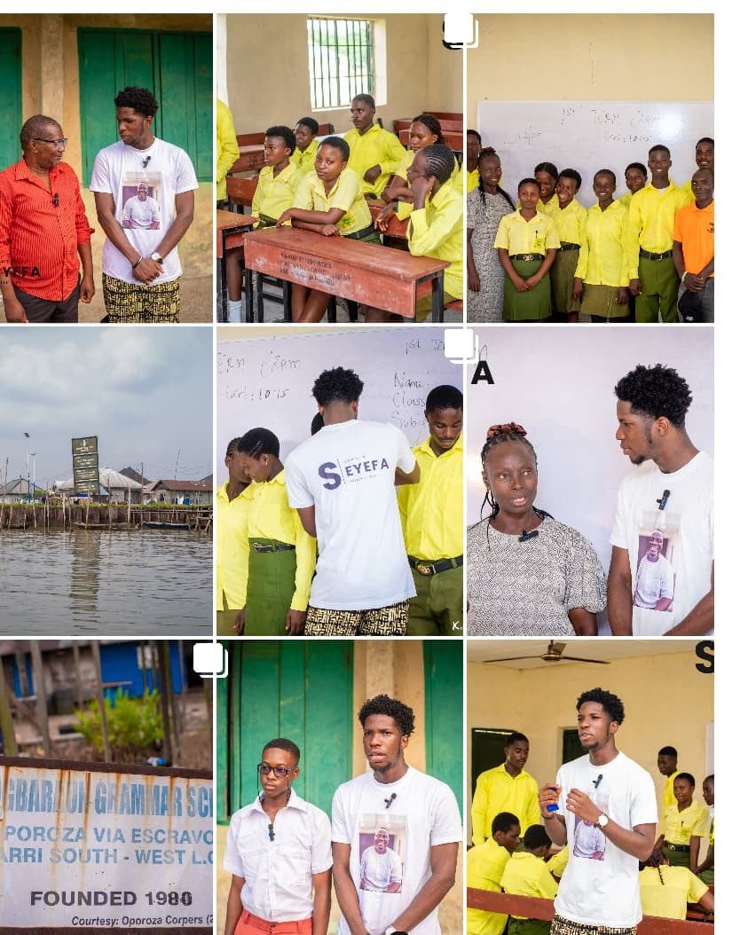 First Batch of WAEC Scholarship; Gbaramatu Secondary school Students ...