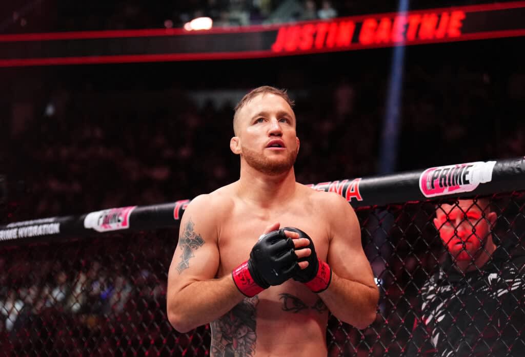 Justin Gaethje says he wants Topuria to vacate the belt to fight a new ...