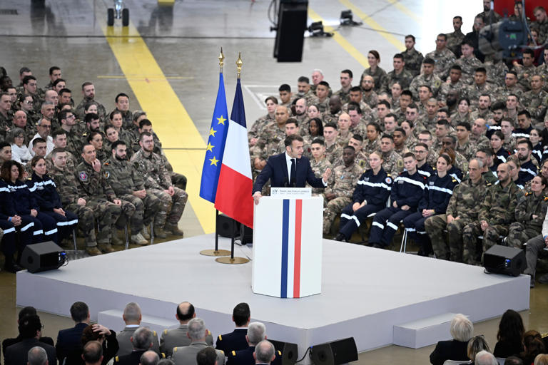Macron: "Estamos al alcance de los misiles rusos"