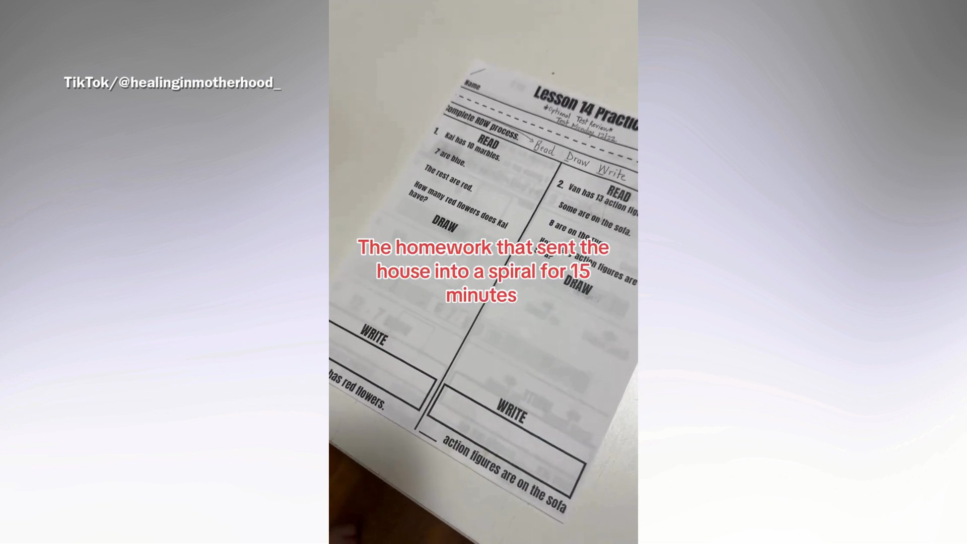 Mom sees son’s first-grade math homework—asks why it’s ‘so confusing’