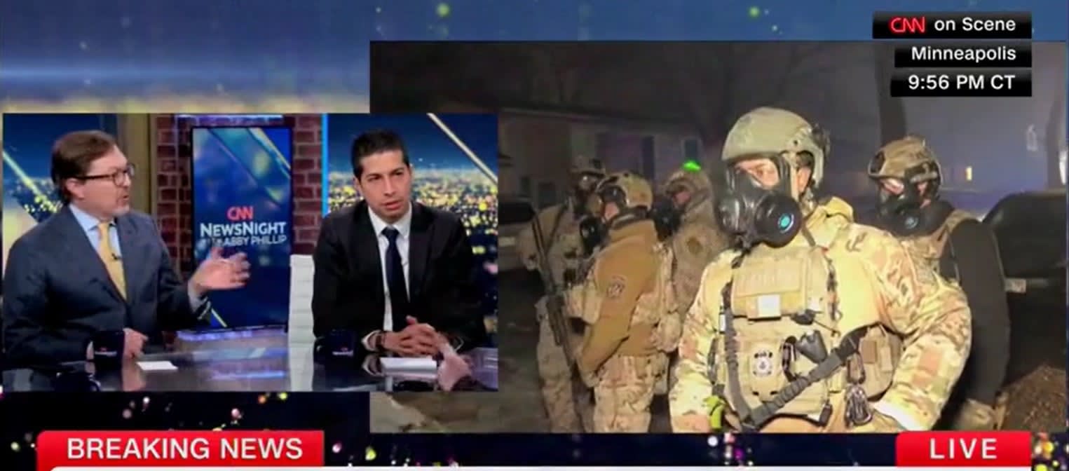 CNN host lets Biden official claim anti-ICE riot is ‘peaceful’ while ...