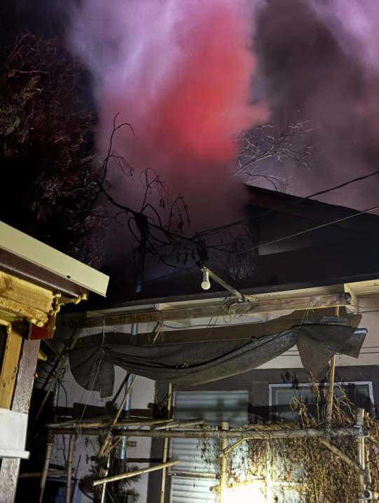 Wichita Falls Fire Department battles structure fire on Ave. B