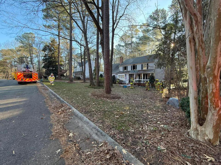 Two people displaced after space heater causes house fire in ...