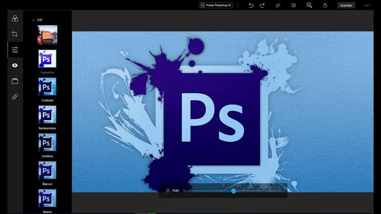 Retoque y exportación de imágenes con Photoshop