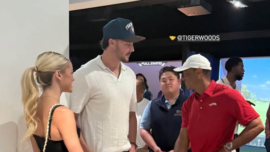 Pirates' Paul Skenes, Livvy Dunne meet legendary golfer