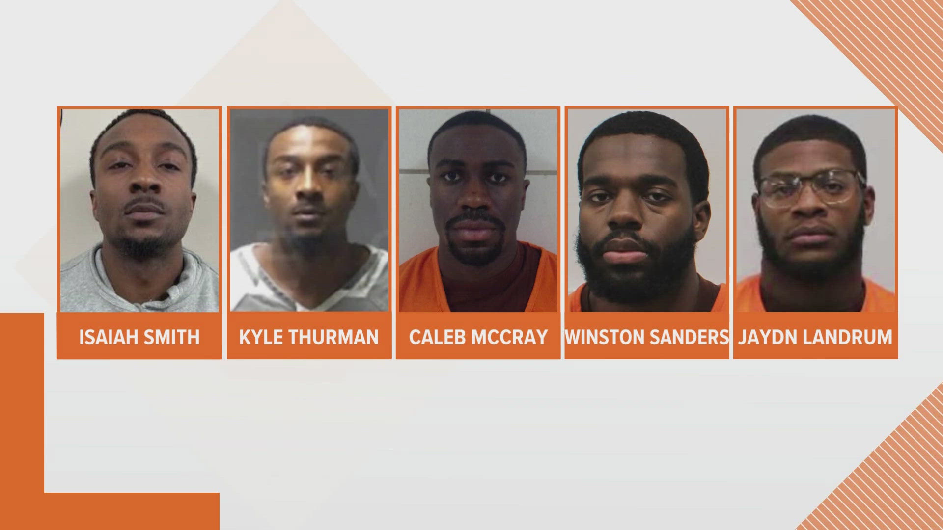 Five men to be arraigned in Southern University hazing death