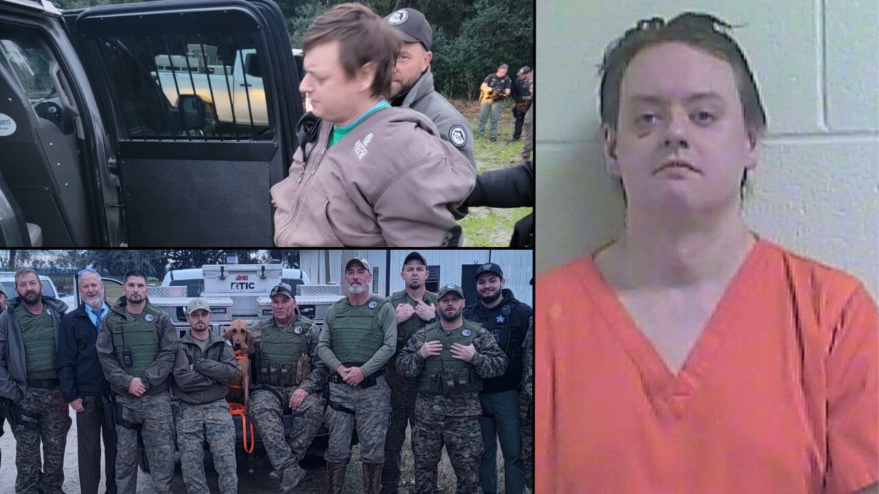 Gilchrist County deputies, K9 unit arrest burglary suspect after manhunt