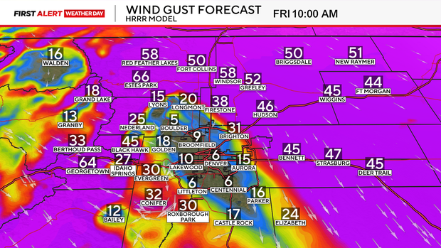 Several First Alert Weather Days ahead in Colorado with gusty winds and ...
