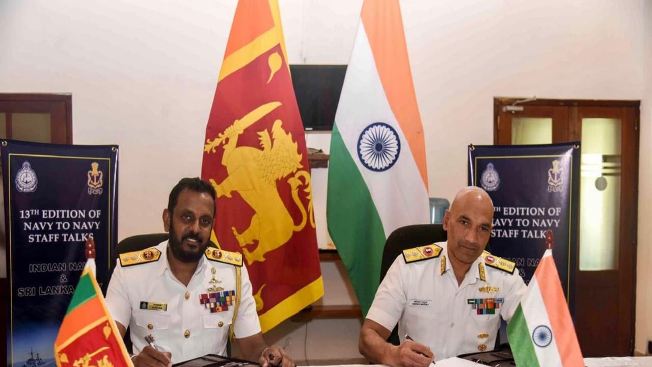 India, Sri Lanka navy talks focus on strengthening maritime security
