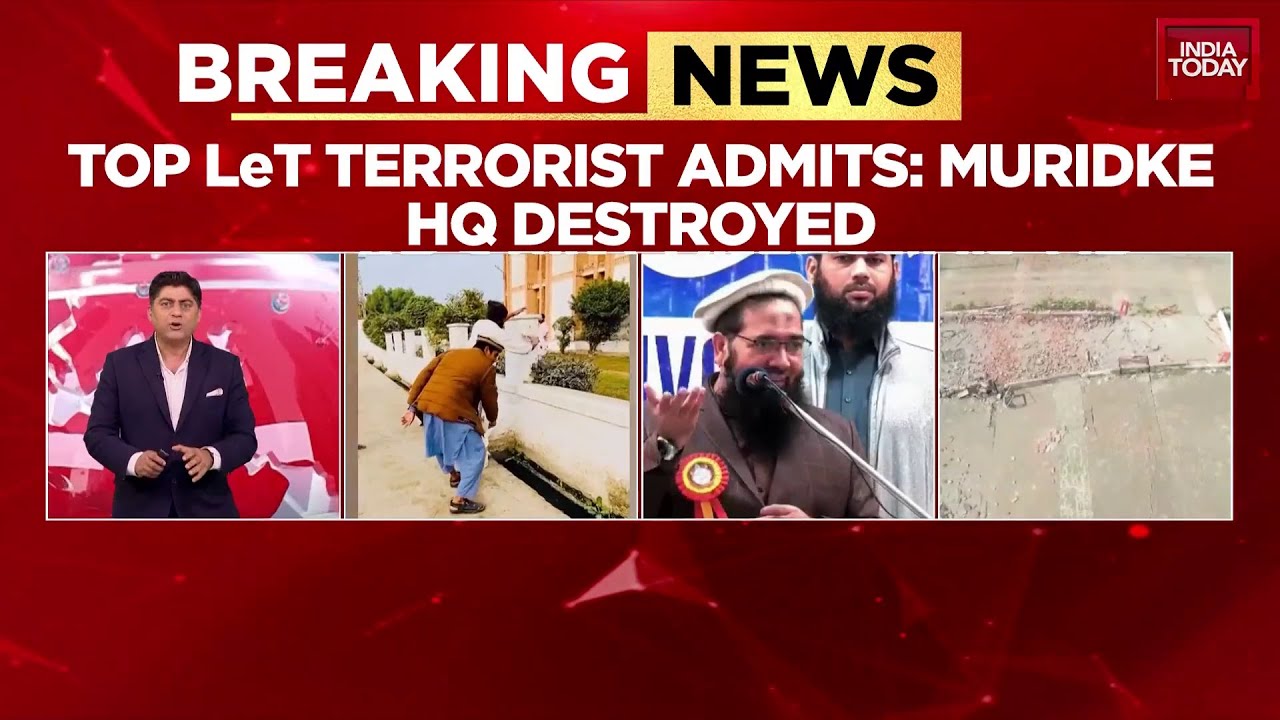 Operation Sindoor: Terrorist Hafiz Abdul Rauf admits India destroyed ...