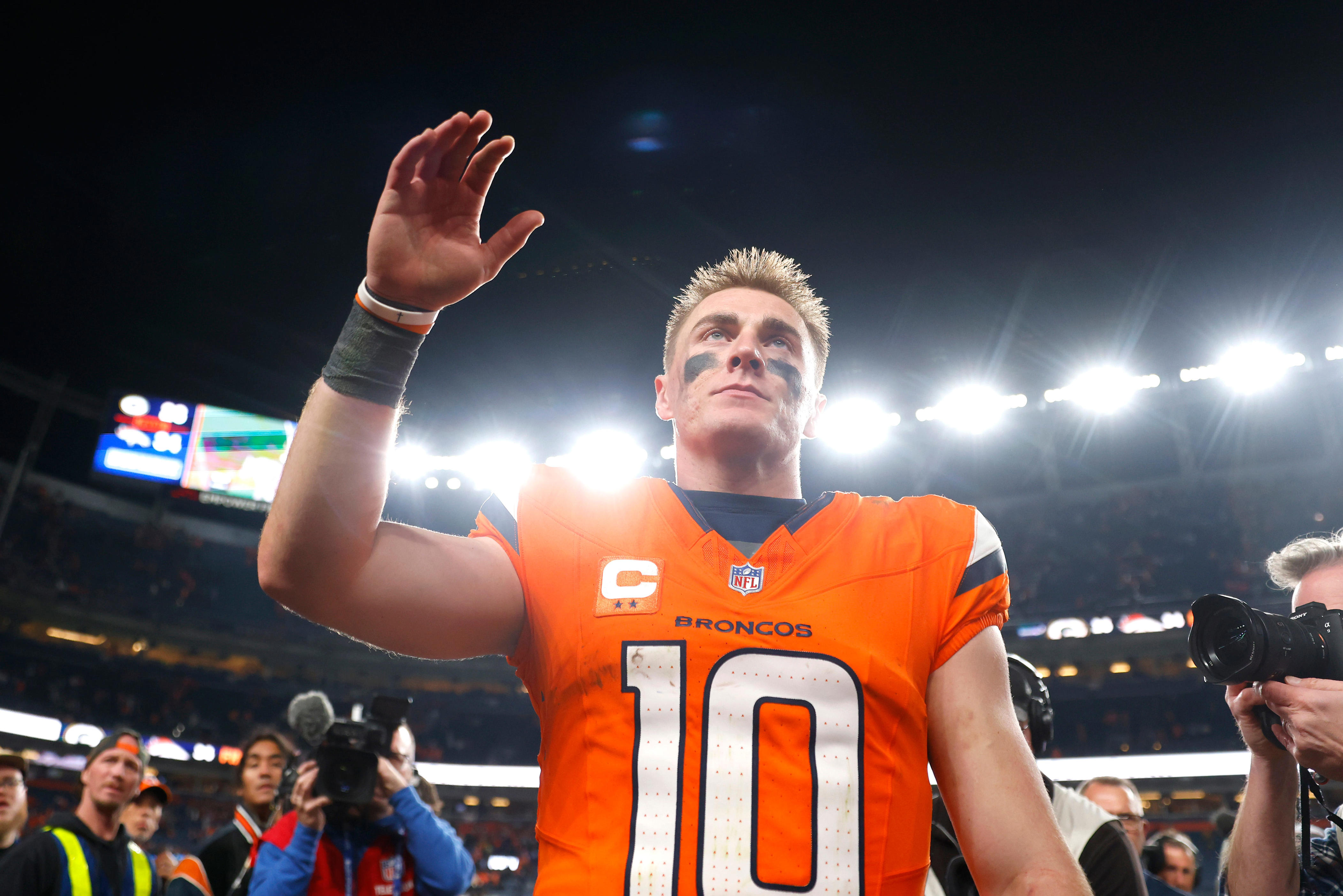 8 remaining playoff quarterbacks (including Bo Nix) ranked by total QBR