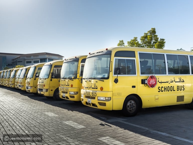 Dubai to test shared school buses in early 2026 to reduce traffic