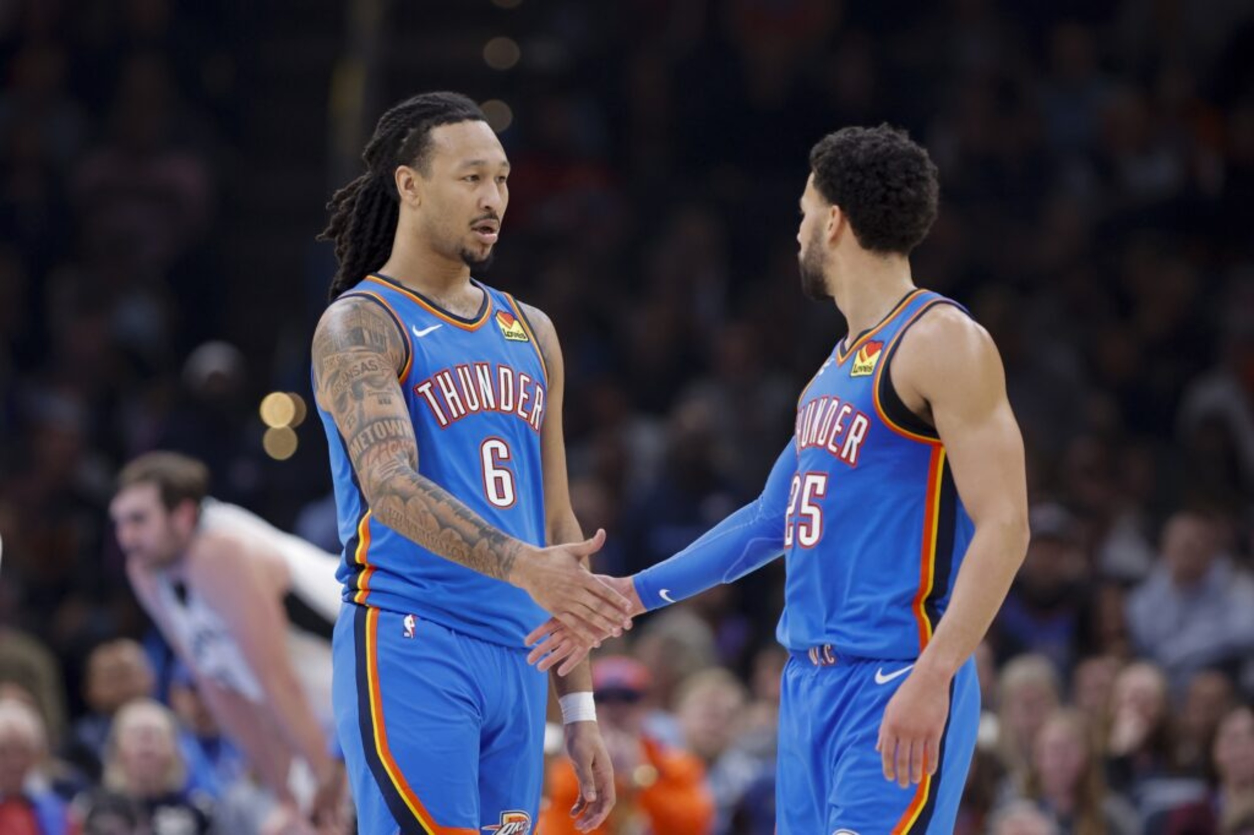 Thunder bench power: Mitchell and J-Will shine in recent games