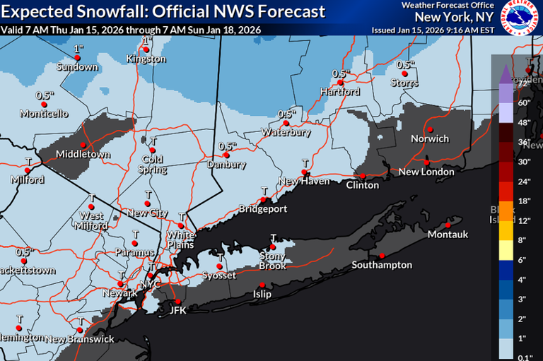 New York winter weather warning as stark map shows arctic blast could ...