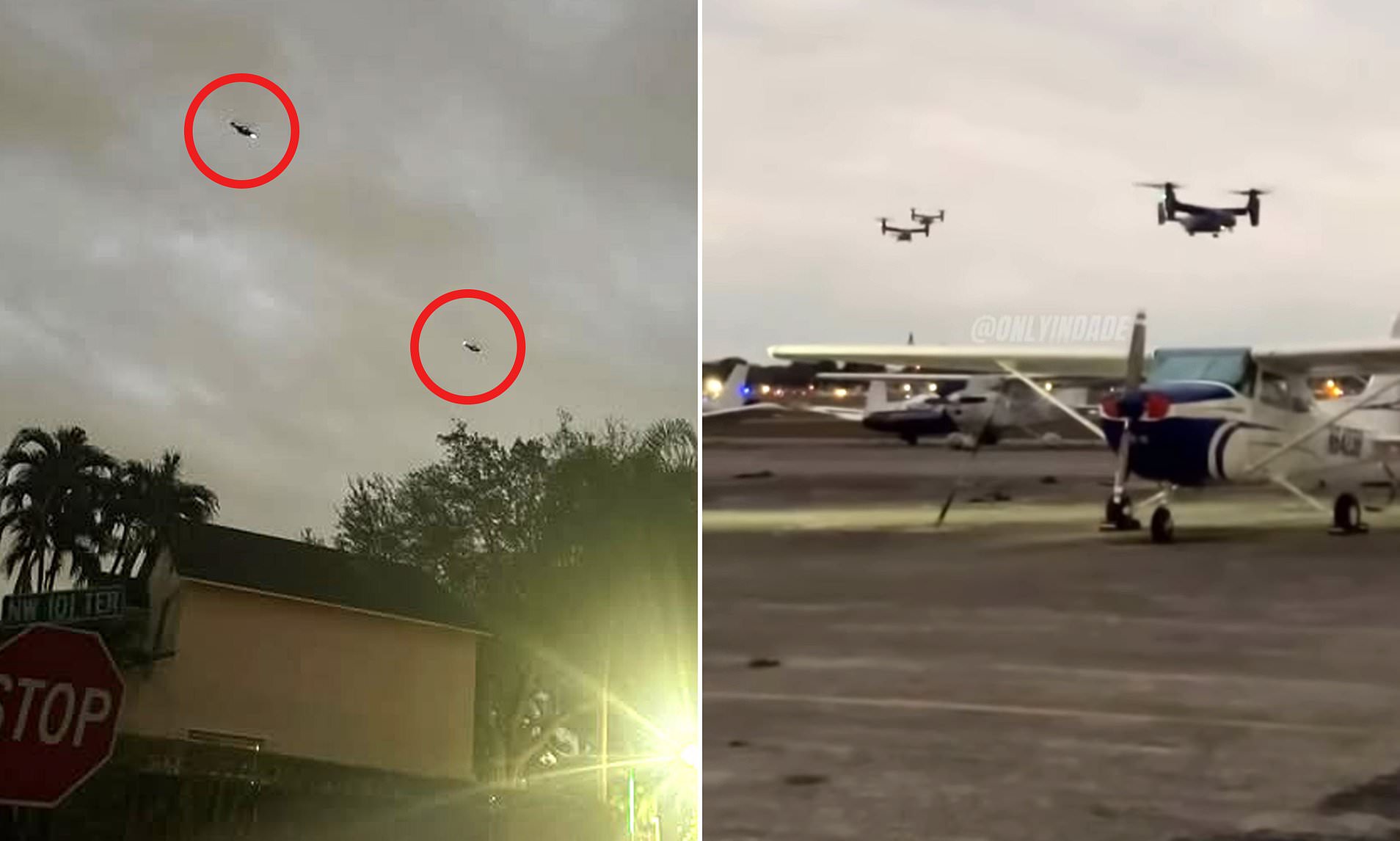 South Florida residents unnerved by military planes and helicopters ...