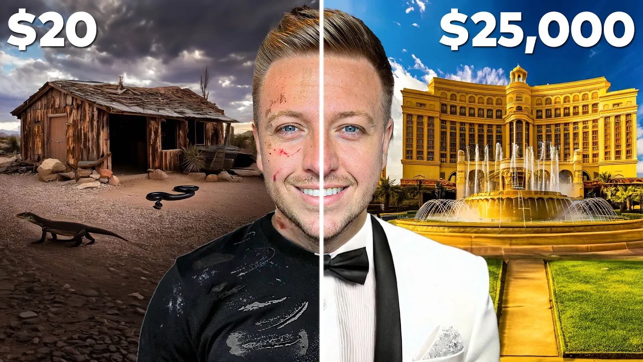 How extreme luxury $25000 compares to rock-bottom $20 Vegas hotels