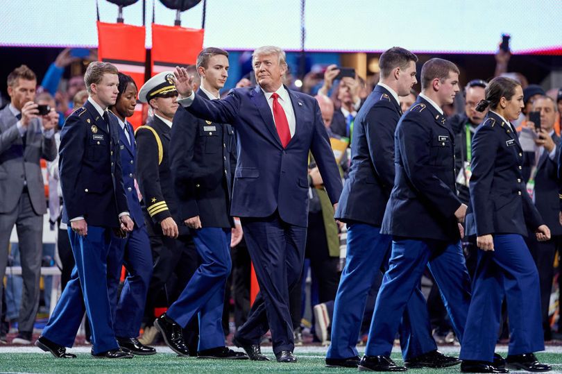 Donald Trump plans emerge for Miami-Indiana college final after ...