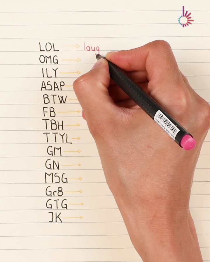 The secret language of texting