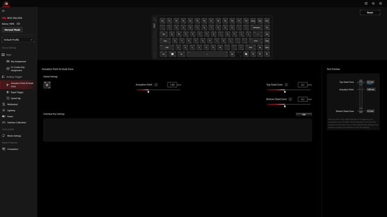 ASUS ROG Falcata keyboard review