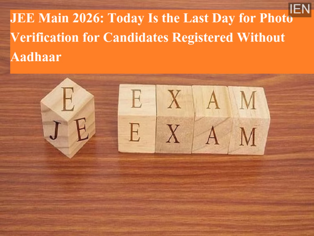 Urgent photo verification reminder for JEE Main 2026 candidates
