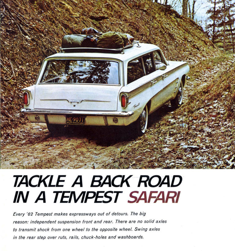 How Pontiac's first compact ended up with half a V8 up front, a ...