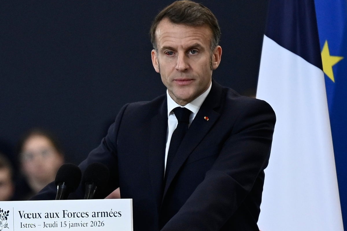 French President Macron acknowledges his 'unsightly' eye