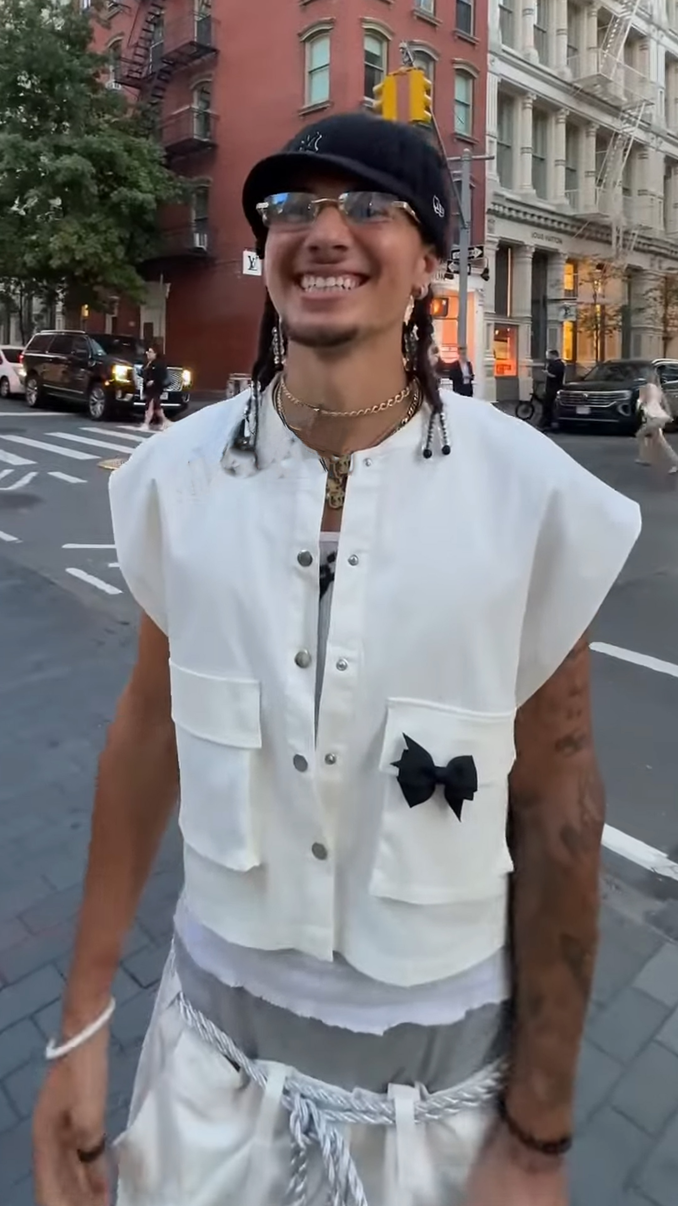 Street interview with a model from Paris