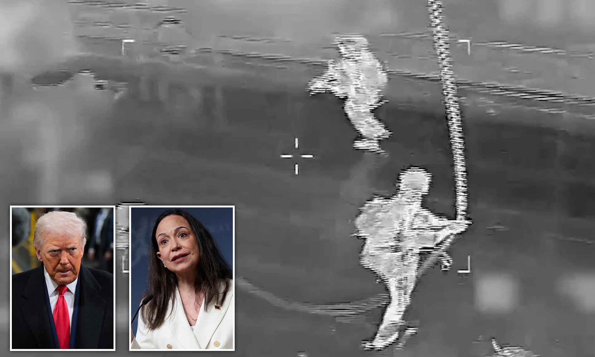 Dramatic moment US forces storm oil tanker as Trump plays kingmaker in ...