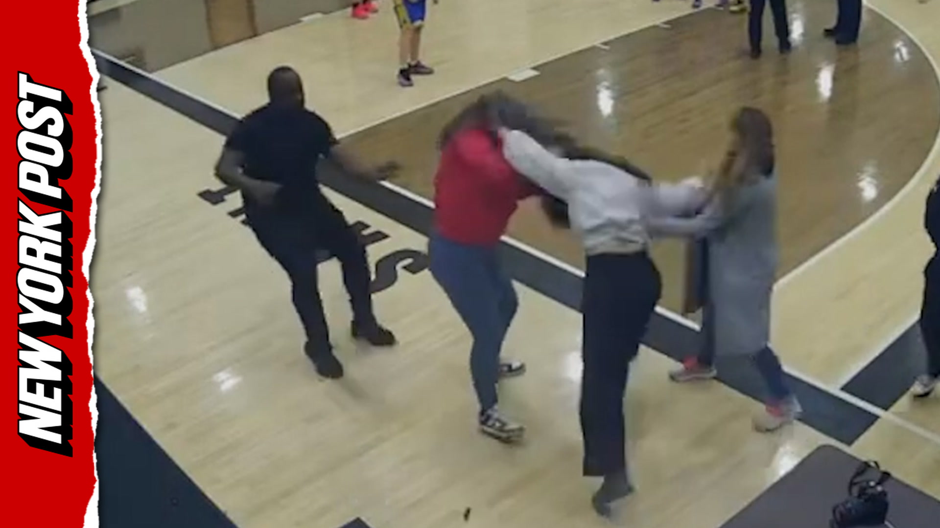Parents erupt into massive brawl during Catholic youth basketball game ...