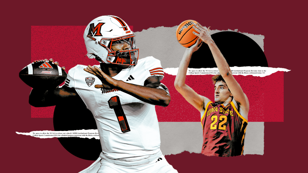 Schools ask NCAA to withhold data from college sports commission