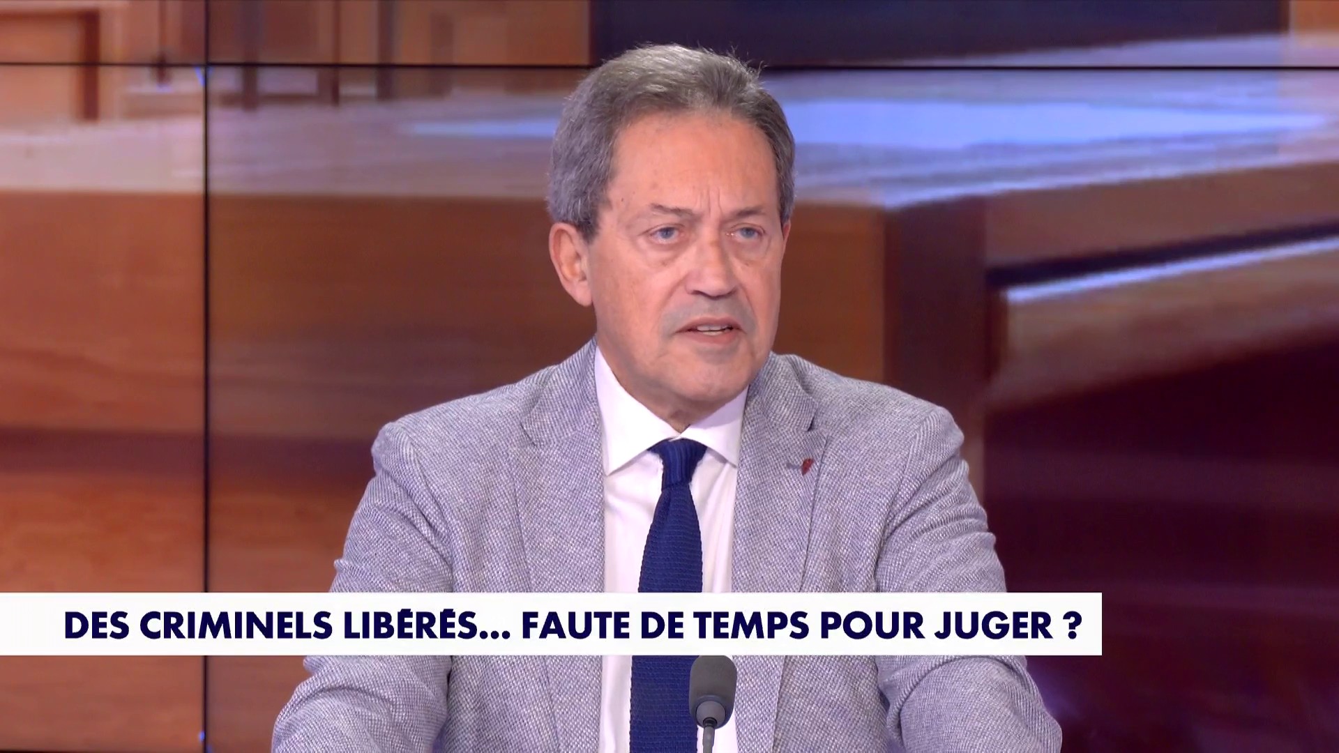 Georges Fenech sur le nombre croissant de criminels libérés en France