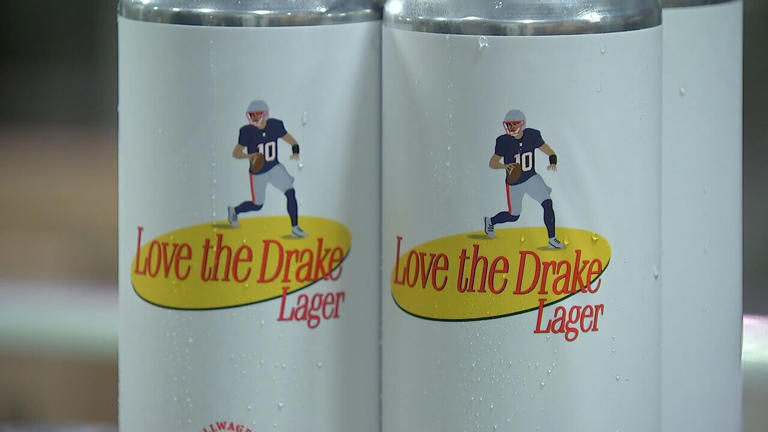 Massachusetts brewery dedicates lager to former Myers Park QB Drake Maye
