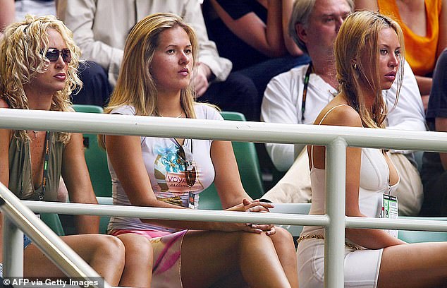 Tennis great who turned heads by inviting glamorous women to his VIP ...