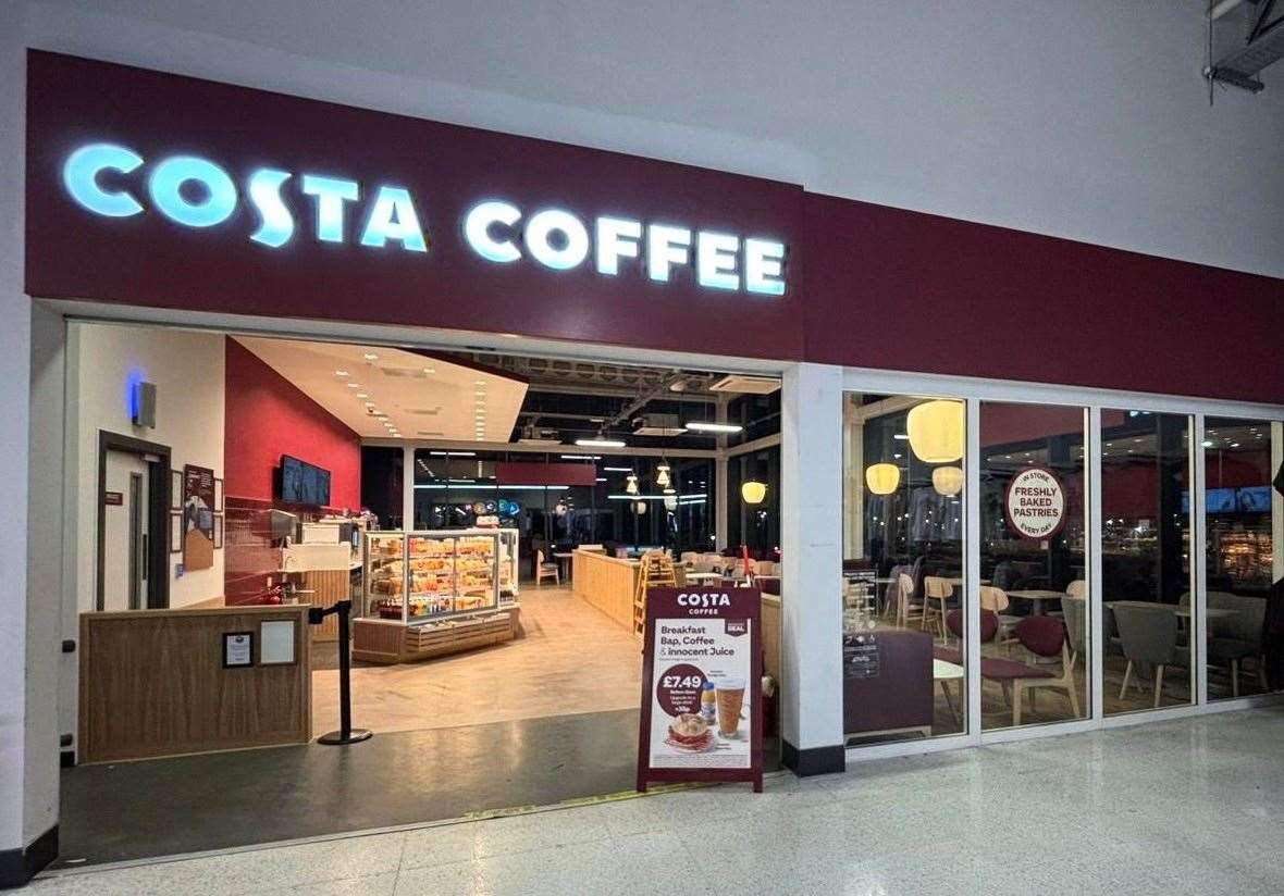Costa Coffee takes over closed cafe inside Broadstairs Sainsbury’s ...