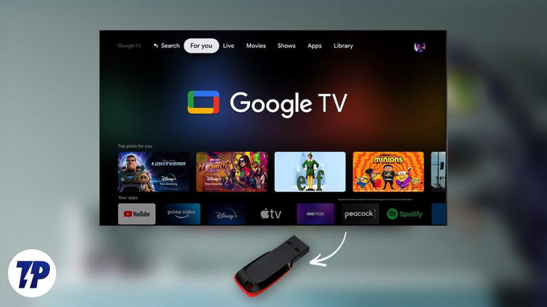 How to install Google TV on a USB drive