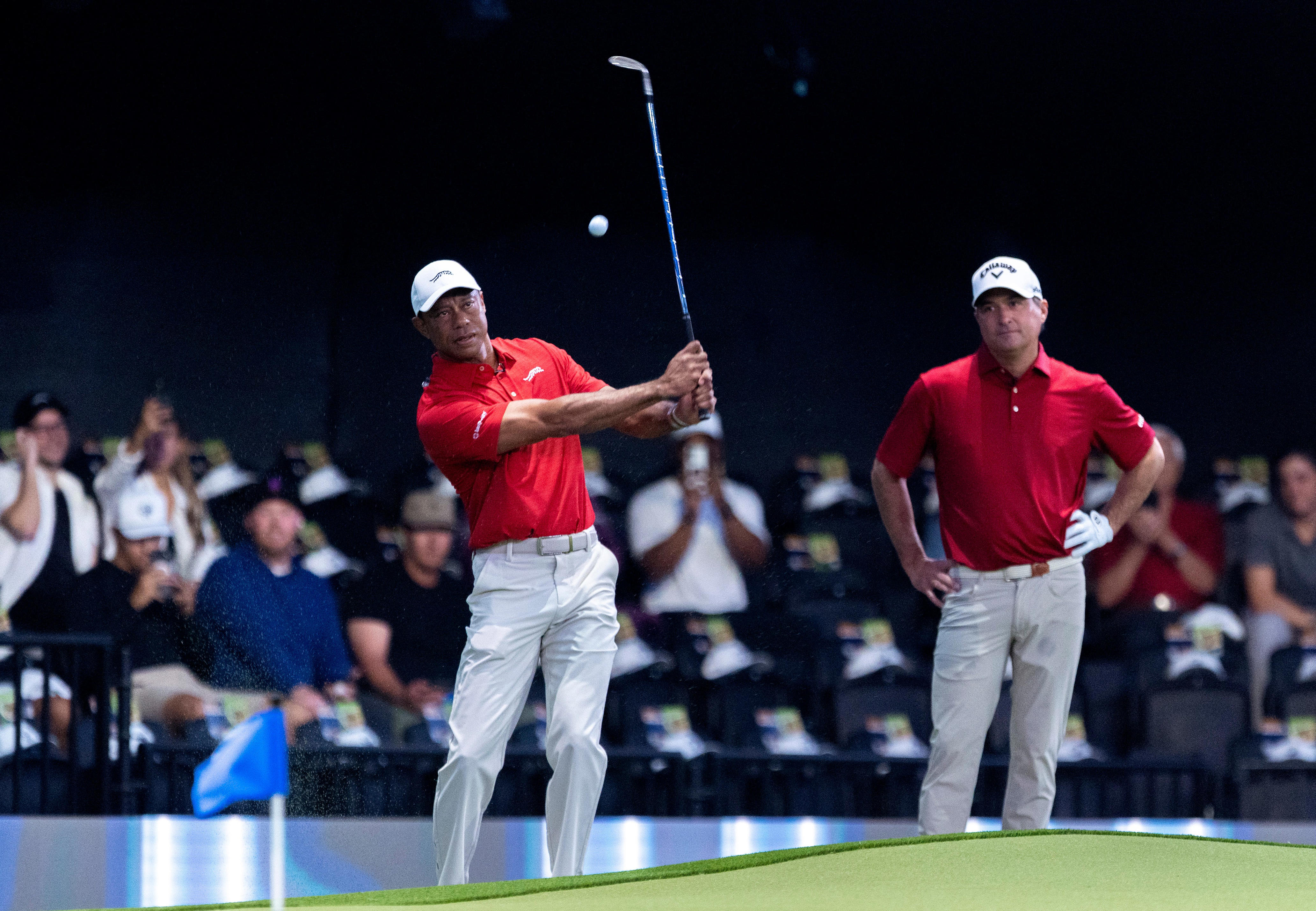 Tiger Woods injury update: Moving up to short irons, getting stronger