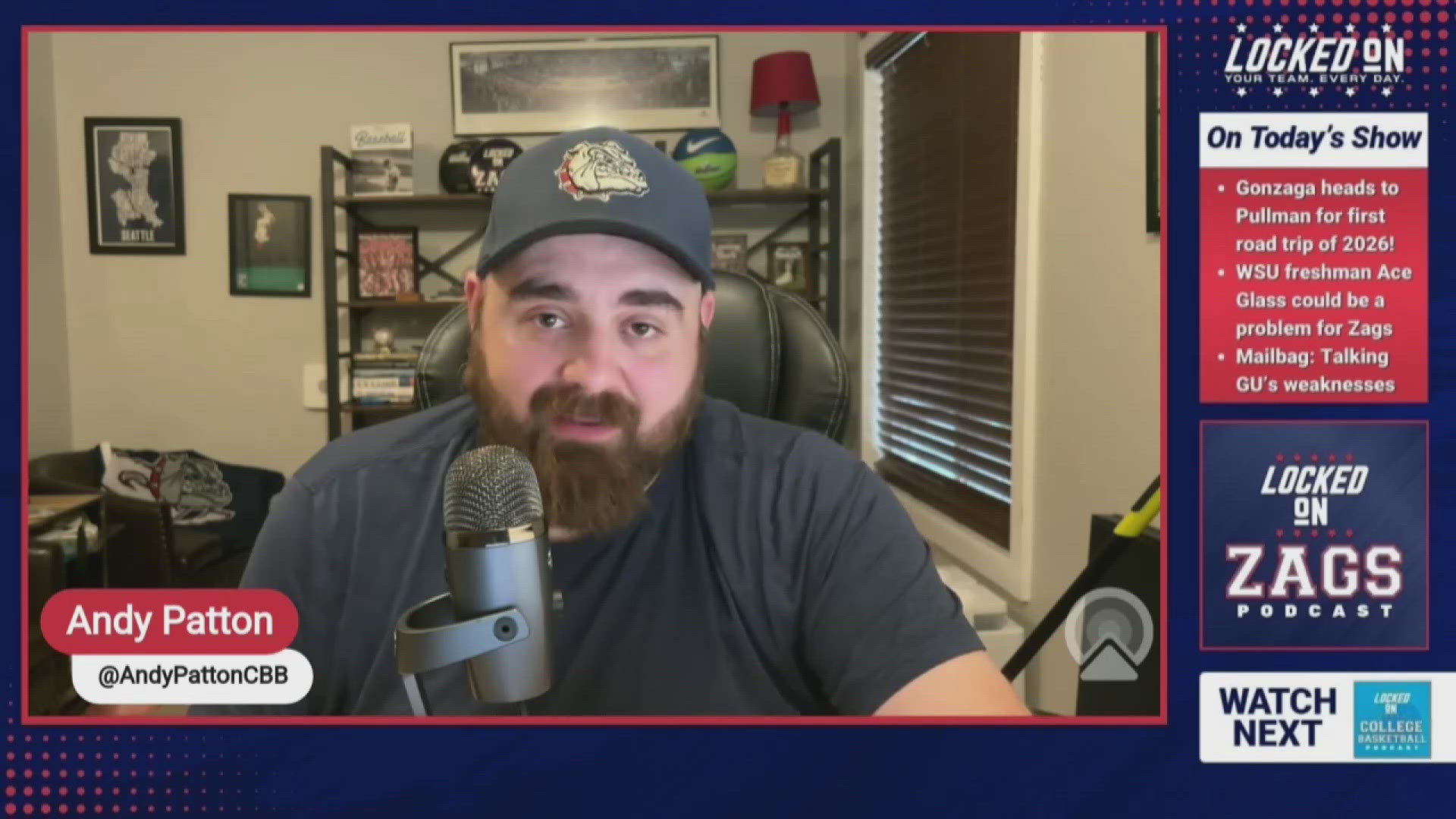 Gonzaga Bulldogs take on Washington State Cougars