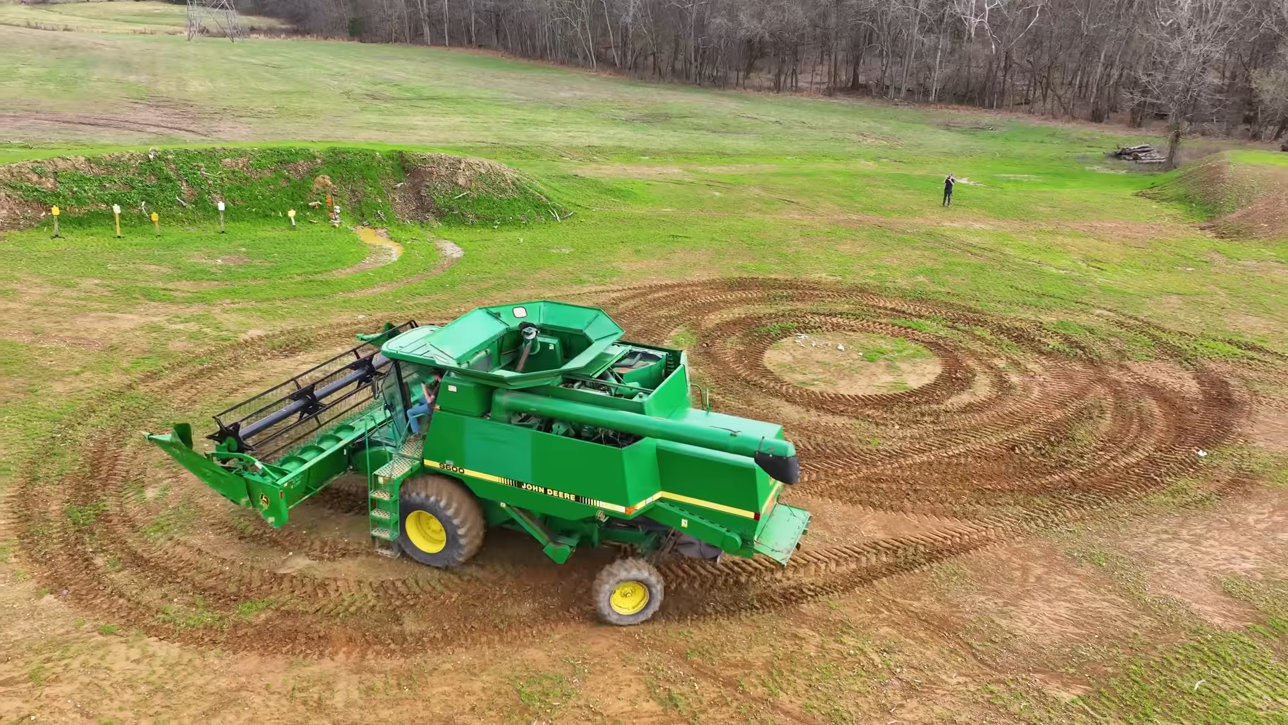 Man buys a combine - but doesn’t know how to use it