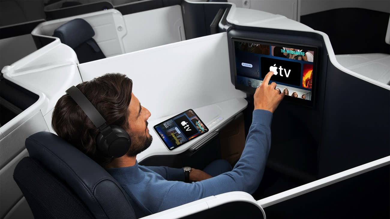Air France fait décoller Apple TV à bord de ses long-courriers