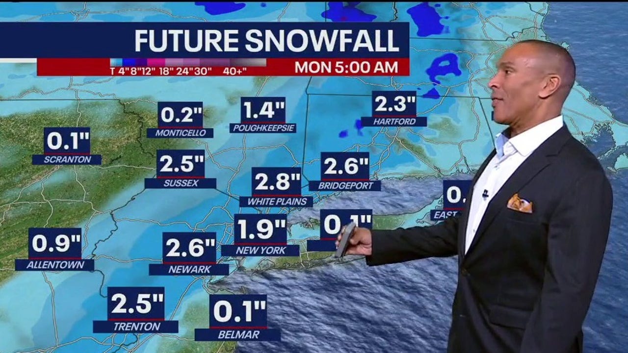 Snow expected in NYC this weekend: Here's how much and when