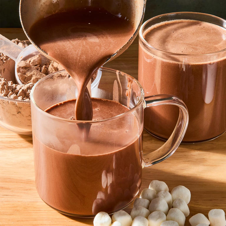 This hot chocolate is the best way to pack your protein in