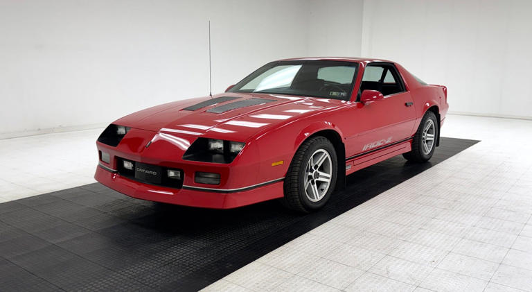 Low-mile 1986 Chevrolet Camaro IROC-Z28 offered as collector-grade example