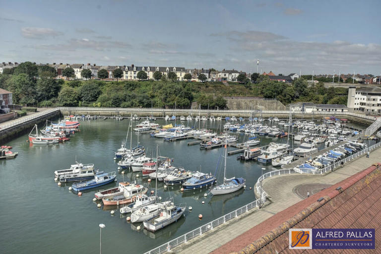 Look at the amazing views of the marina and Sunderland coastline from ...