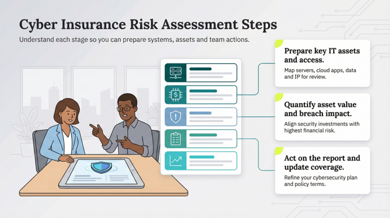 What is a cyber insurance risk assessment?
