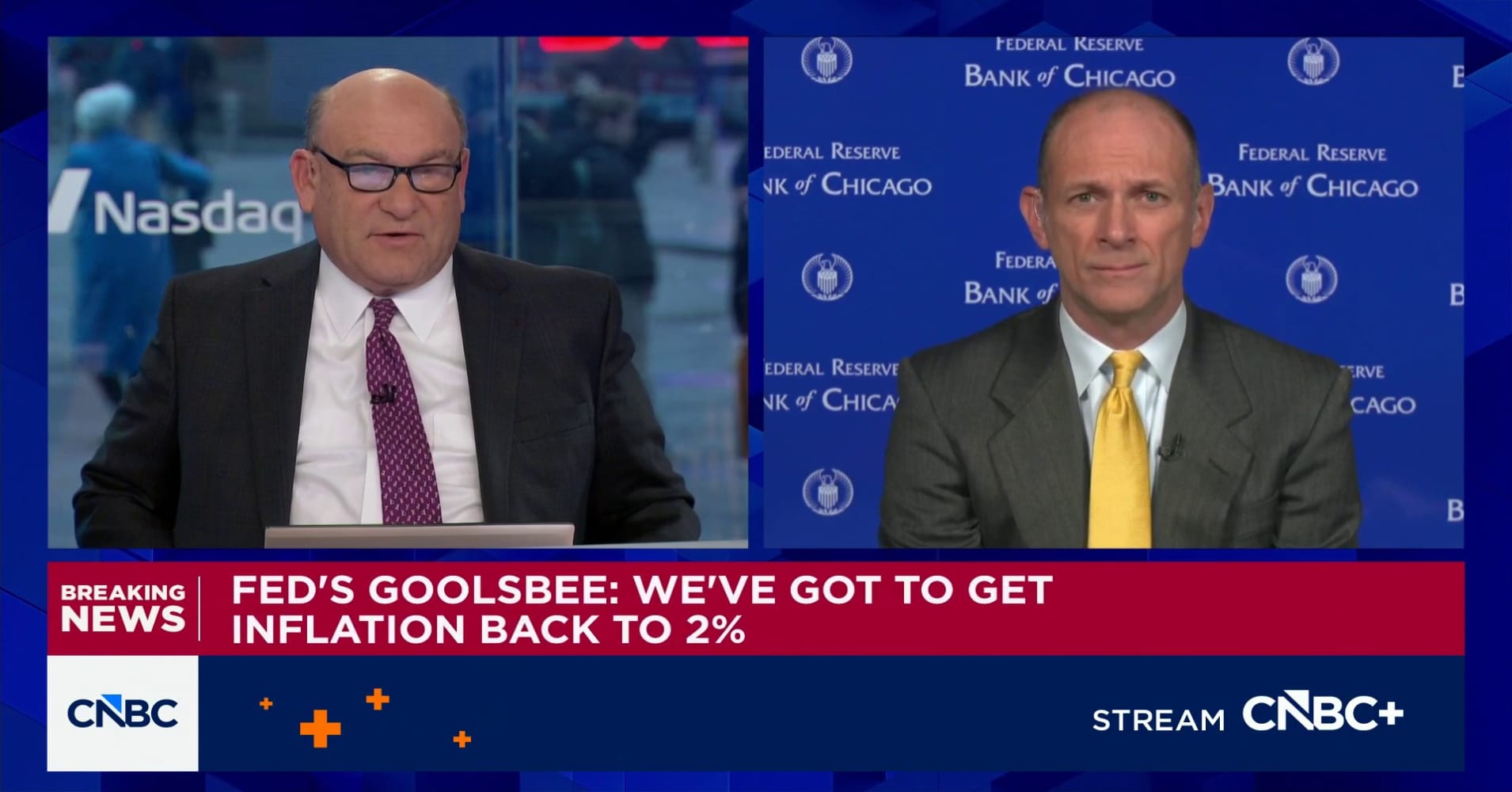 Chicago Fed President Goolsbee: Inflation could come 'roaring back' if ...