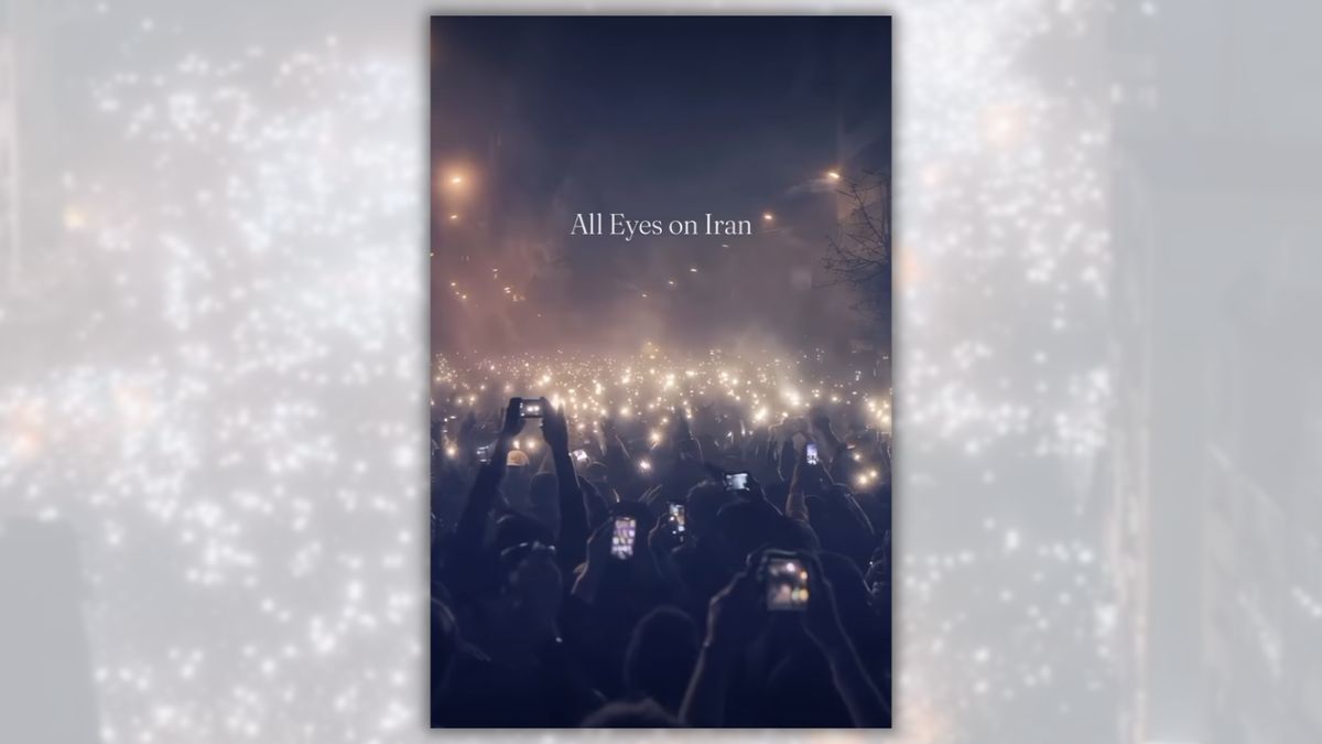 Watch out for this video depicting people marching through Iranian city ...