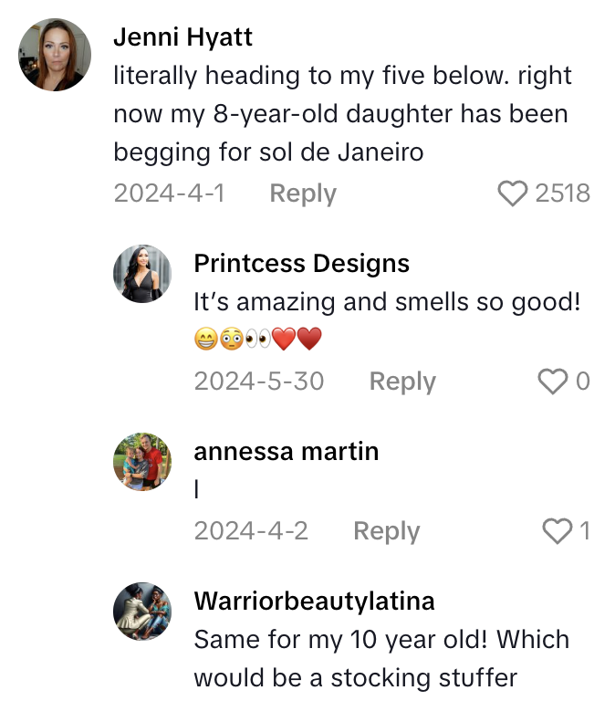 Five Below shopper said she found great Sol de Janeiro off-brand beauty ...