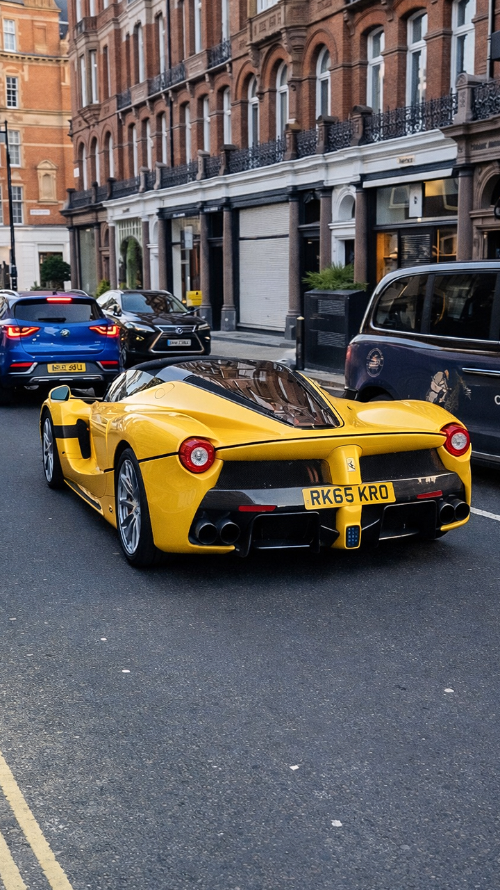 Ferrari LaFerrari stuns in the heart of Mayfair